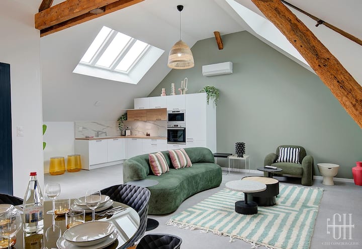 Josette /Château Au Pied /4 V. /2 Chambre /Duplex - Amboise