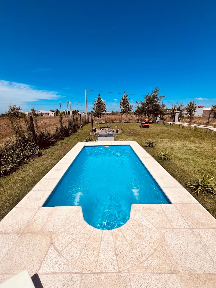 Loft -Pileta-fogonero-galería -Zona Quintas - Del Mar