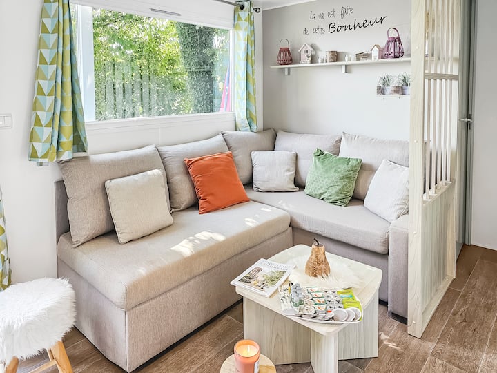 Mobile Home Eden, Lits Faits Et Serviettes Fournis - Litteau