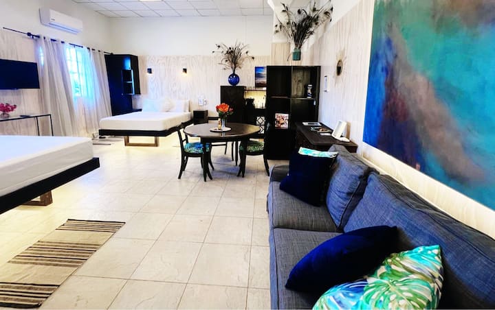 #5, 2 Queen Beds, Beach Opposite, St Lawrence Gap - Bridgetown