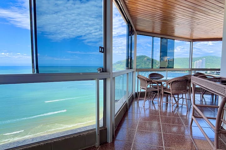 Reveillon Cobertura Frente Mar- Veja Toda Orla - Balneario Camboriú