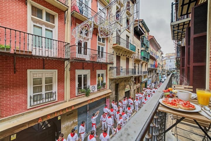 San Fermín Balcony: Elegant & Silent Penthouse - Pamplona