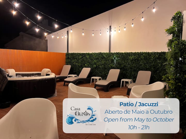 Cosy Estúdio Oa4 C/patio Privado 3" Pé Praia - Peniche