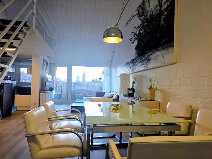 Loft-wohnung Mit Luxus-bad Und -Küche Nahe U75 - Düsseldorf