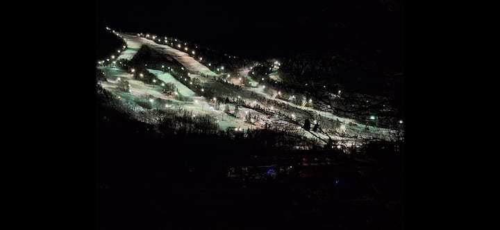 Condo 3 Lits Vue Sur Pentes! Ski/vélo/chiens/bbq - Quebec