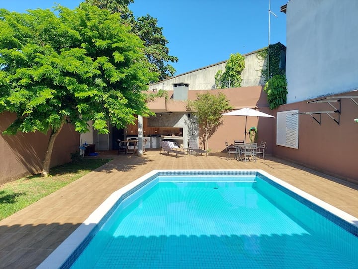 Maravilhosa Casa A 1 Minuto A Pé Da Praia, Guarujá - Guarujá