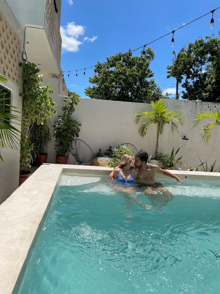 Estudio Céntrico Con Alberca Y Coworking - Valladolid, Mexico