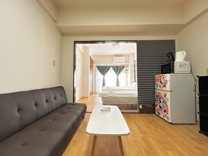 【4ppl/5f】7 Min To Nihonbashi Sta/48 Min To Kix/1dk - Osaka