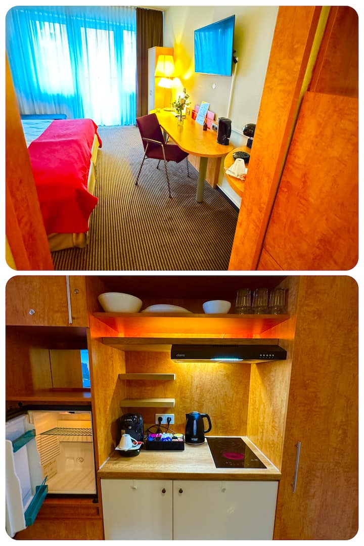 Apartment Mit Kitchenette - Nähe Messe/fair -31 - Frankfurt am Main