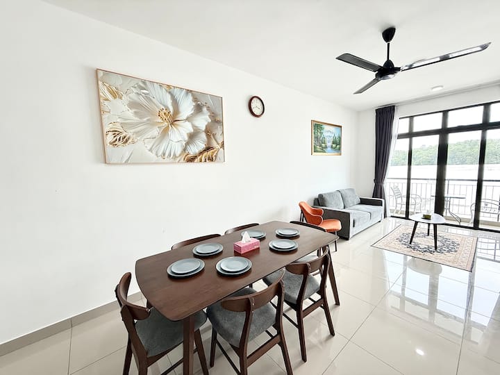 Roselyn Suite @ Desaru | 3br2wc | Netflix, Wifi - Bandar Penawar