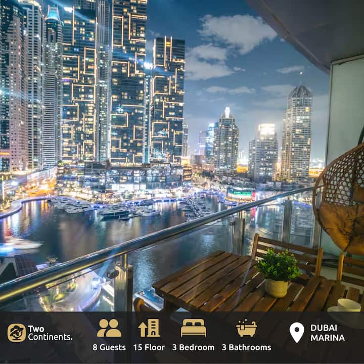 Exclusive 3 Bedrooms Apartment - Dubai Marina