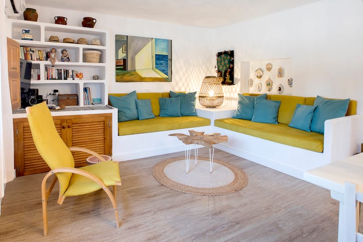 Casa Tramontana 4 Pax. 2 Habitaciones + 2 Baños. Terraza Con Vistas Al Mar. - Formentera