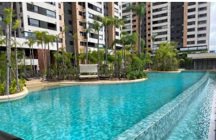 Apto 2 Quartos Resort Garagem Fácil Acesso Metrô - São Paulo