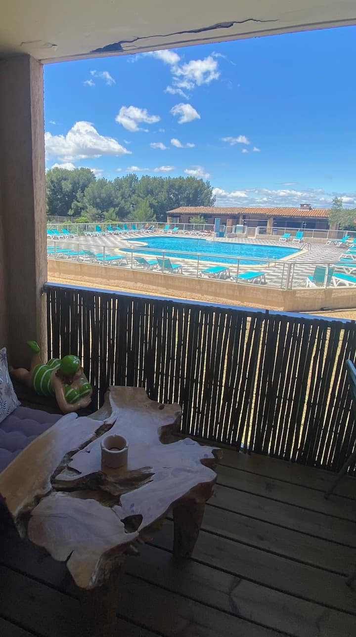 Le Cocooning Piscine Parking, Climatisation - Frontignan