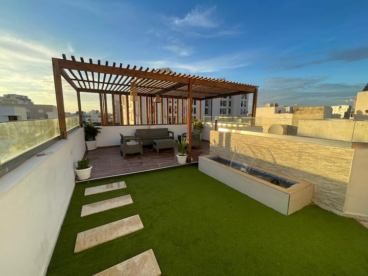 Penthouse With Pergola, Bbq In The Heart Of Sousse - Sousse