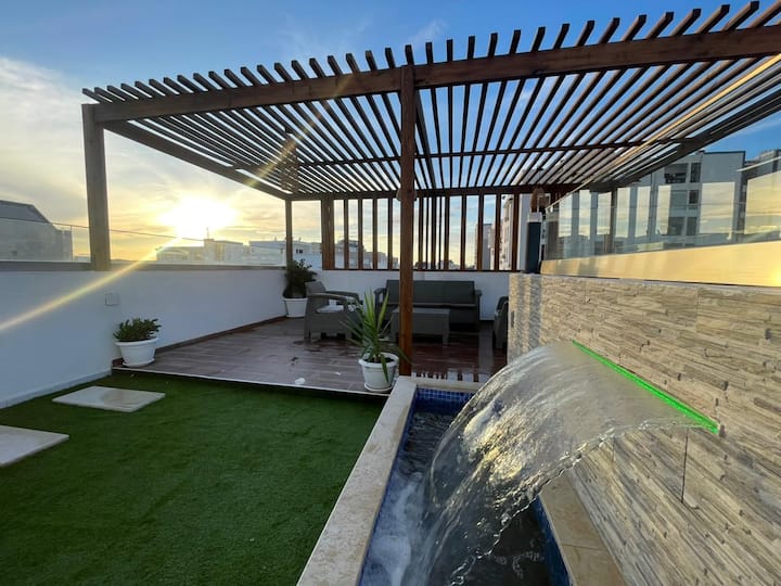 Penthouse With Pergola, Bbq In The Heart Of Sousse - Sousse