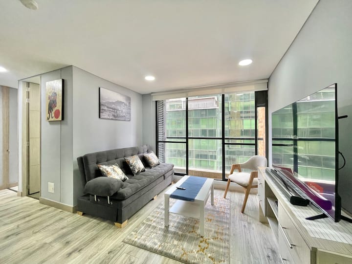 New Cozy And Modern | Gym | Coworking | Terrace - Bogotá