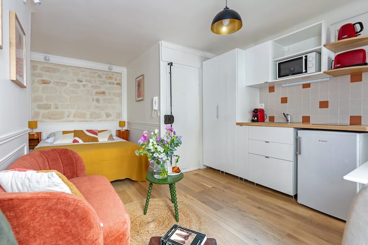 Chic Modern Airbnb - Montorgueil, La Seine - París