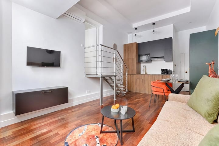 Nice Apt With Ac • 2–4 Guests • Near Montmartre - Pigalle