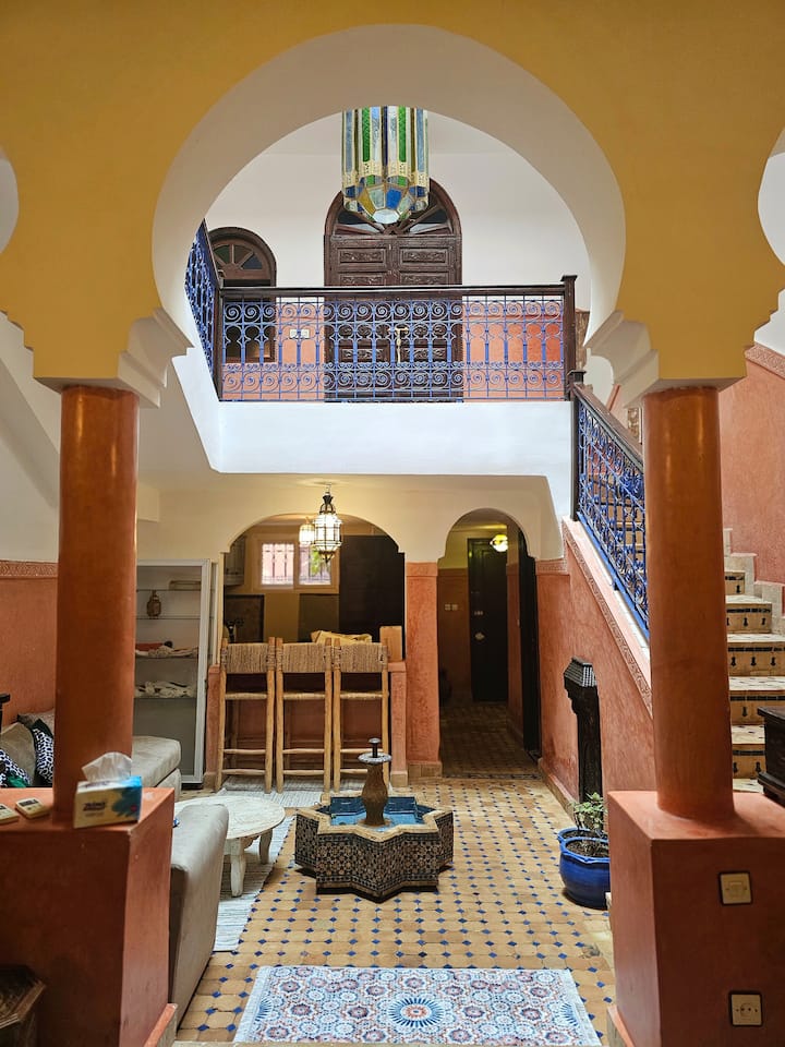 Riad Authentique- Piscine, Wifi ,  Commodités - Marrakech