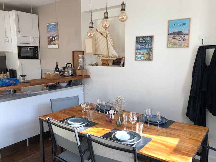 Charmante Maison Dans Le Quartier La Malouine - Dinard