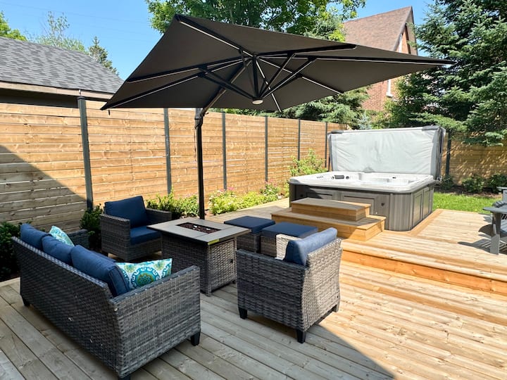 The Garden House-hot Tub/fire Pit-central Location - Huntsville