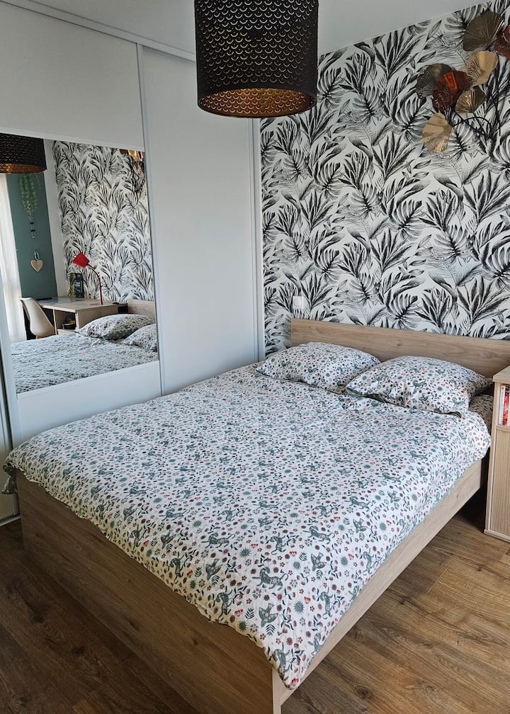 Chambre, Près Gare / Hôpital + Petit Déjeuner - Vannes