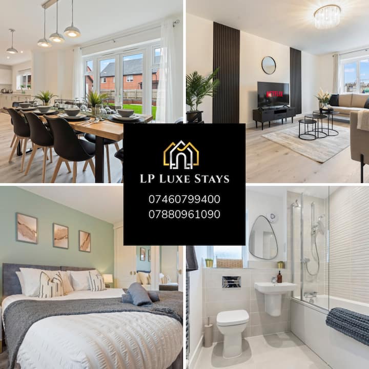 Modern 5bed|sleeps10|discount|contractors|parking - Cotswolds