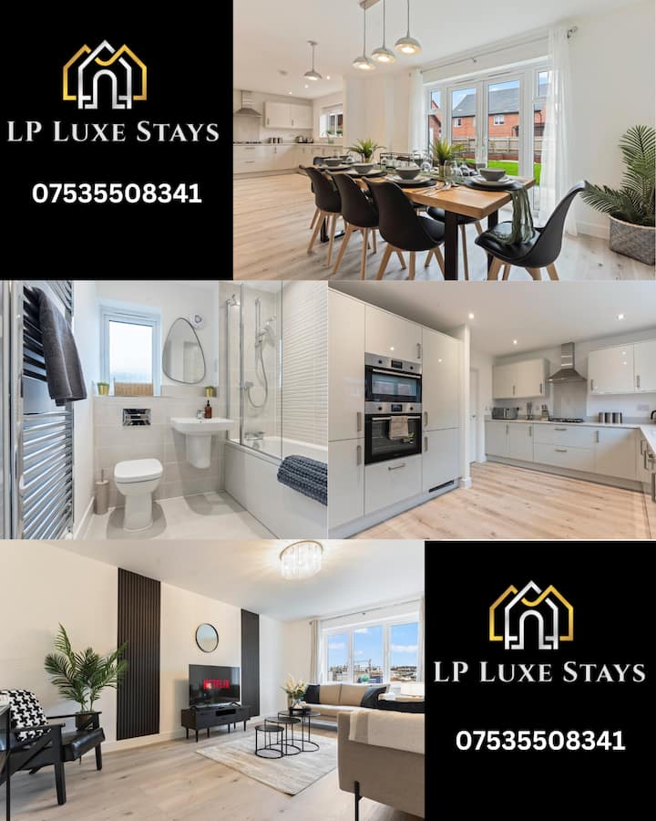 Large Bdr Home | Guests 10 | Free Fast Wifi - Gloucester, UK