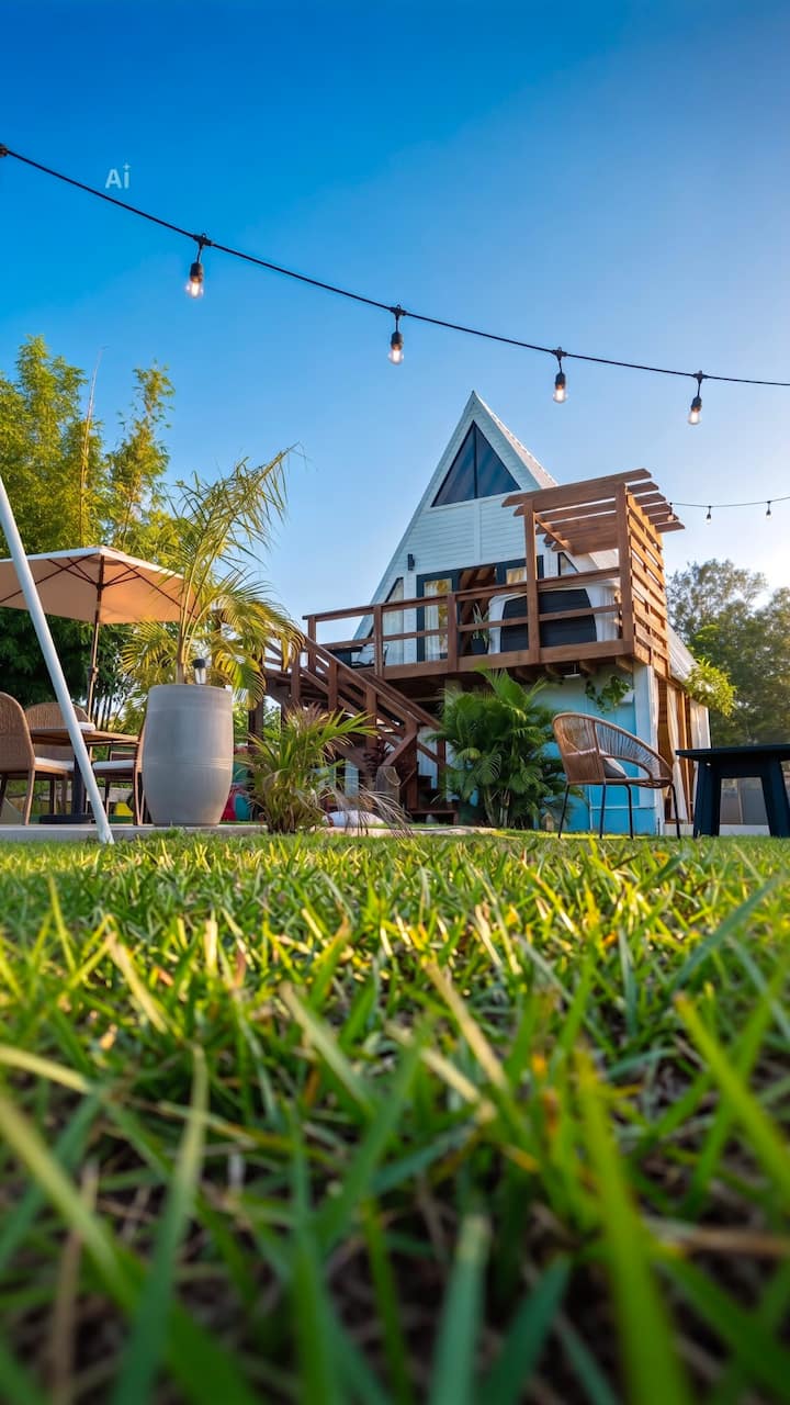 Cozy Cabin Step To The Beach W/ Jacuzzi & Pool - Puerto Rico