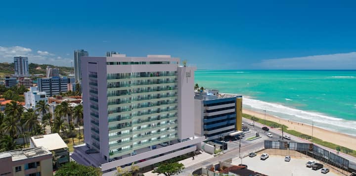 Flat Rn Vista Mar Completo Com Varanda - Maceió