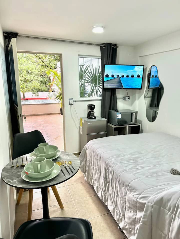 Fabuloso Estudio Con Terraza - Mexico City