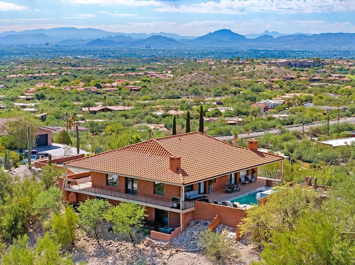 Luxury Hilltop | Pool • Spa • Gym | 360° Views - Sonora