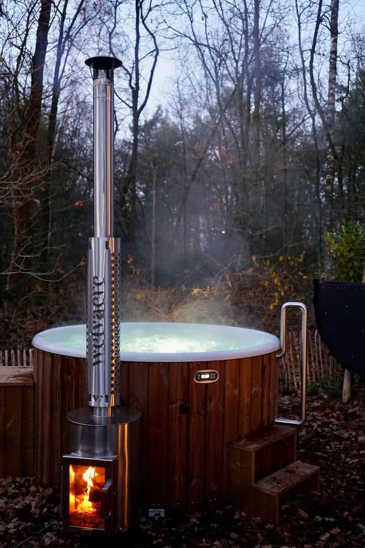 With Private Hot Tub & Sauna In The Forest - Veghel