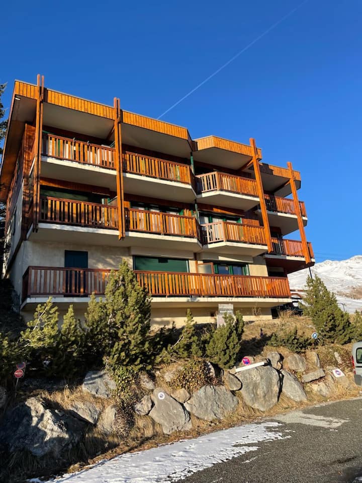 Studio 4 Prs Avec Vue Magnifique Sur Les Montagnes - Orcières Merlette