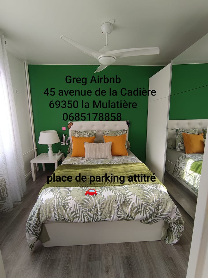 Appt T2 4personnes Max - Oullins