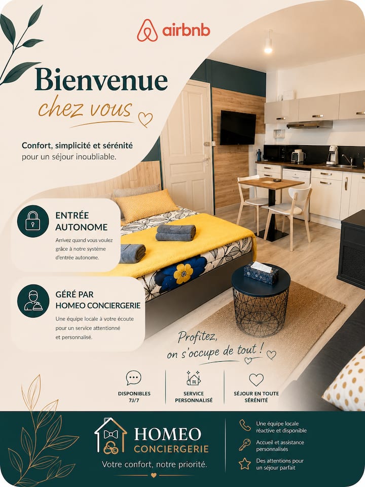 L’arlequin - Studio Rdc - Proche Cnpe - Chinon