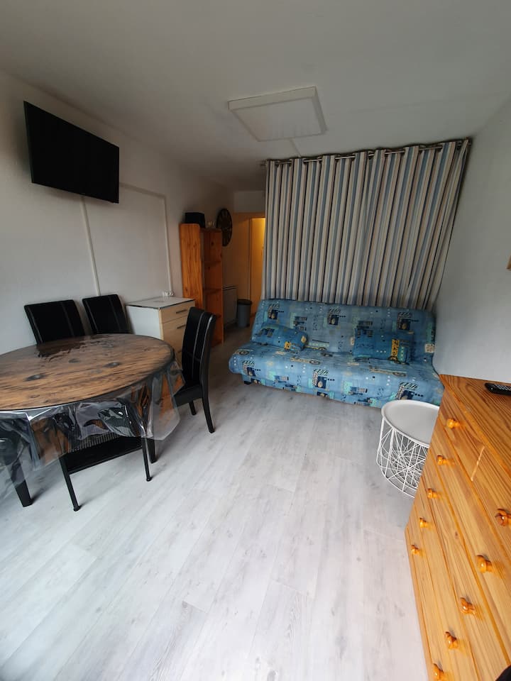 Studio 4 Pers Pied Des Pistes - Fontcouverte-la-Toussuire