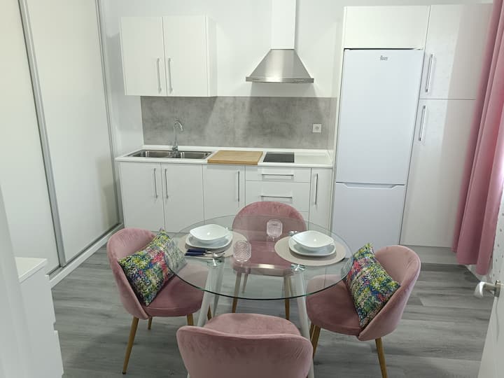 Estudio Boutique Parking*playa Baltar Terraza 3x4m - Sanxenxo