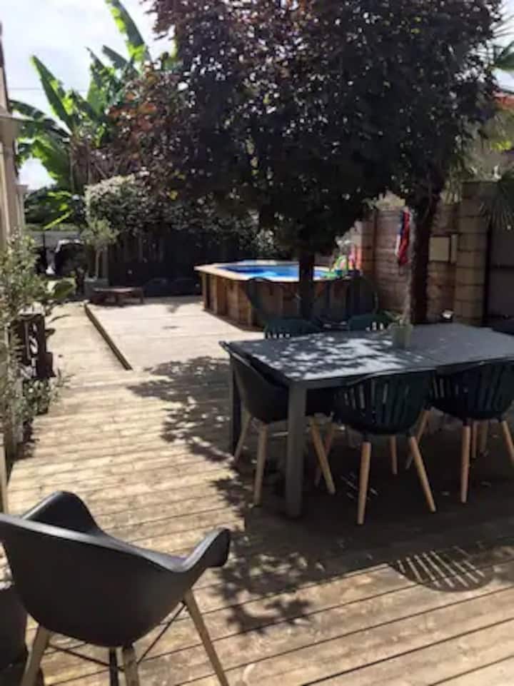 Paisible Maison De Ville - Bordeaux
