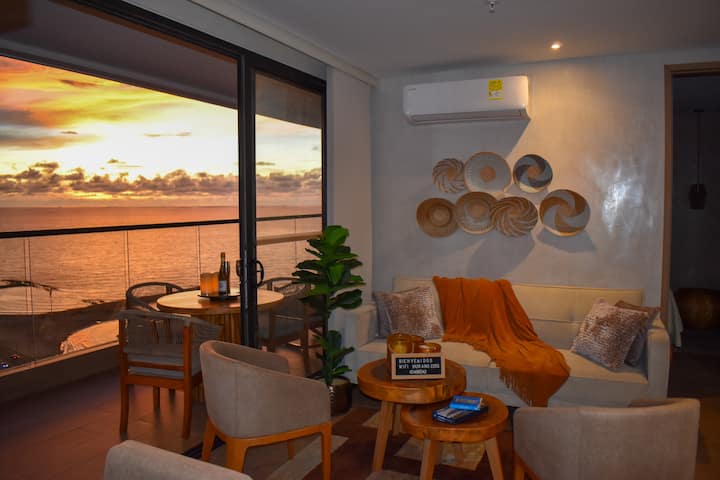 Oceanfront Luxury:1br Apt Near Downtown - Cartagena de Indias