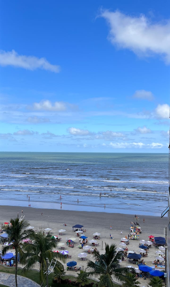 Apartamento Pé Na Areia - Praia Grande