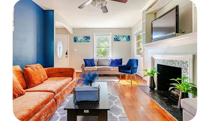 Sleeps 10 | Kingbed | Free Parking | Near Dc - Silver Spring, MD