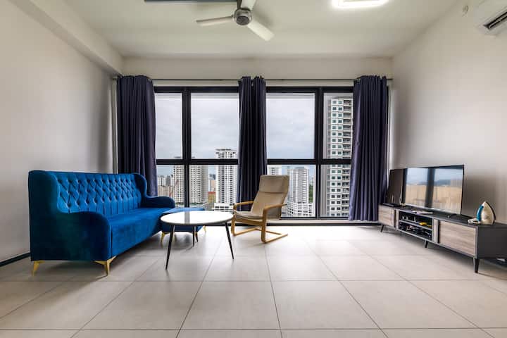 Ua19 #3br Family Staycation @Urban Suites - Penang