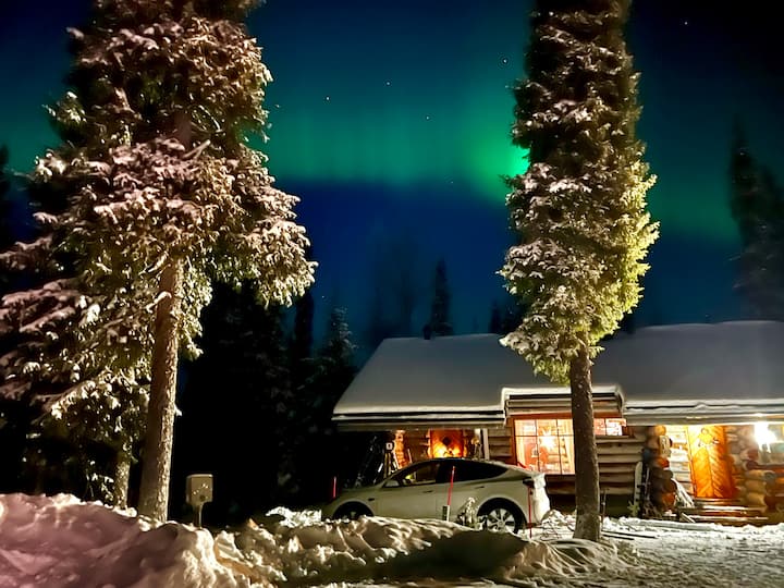 Luosto Jylhäkelo - A Cozy Loghouse - Rovaniemi