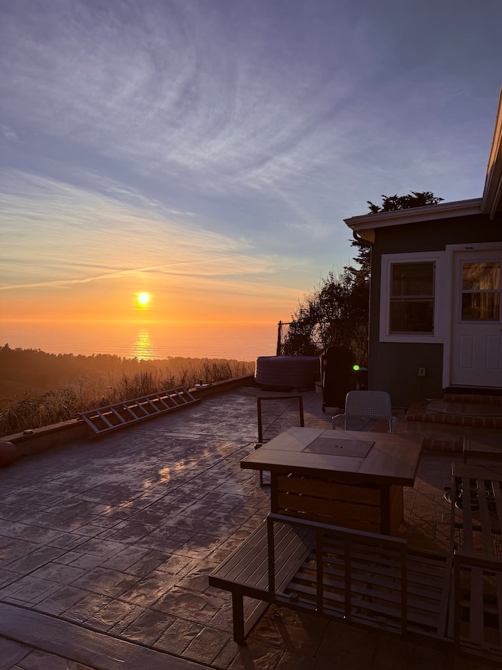 180° Backyard Ocean View 2bd/1ba Coastal Getaway! - Pacifica, CA