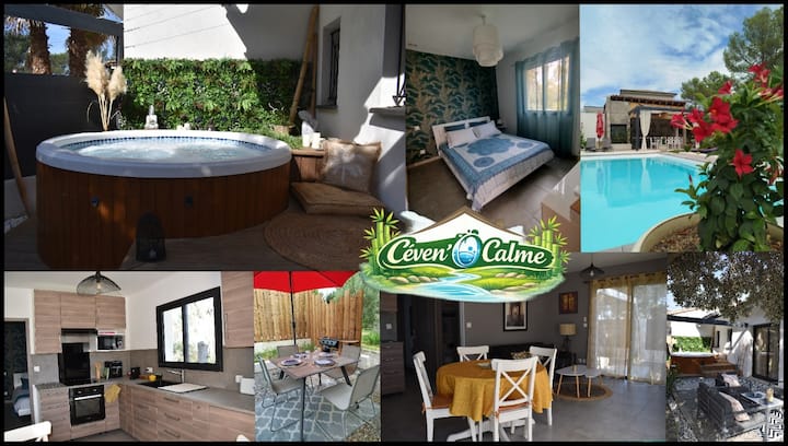 Détente Et Relaxation Dans T2 Avec Jacuzzi - Anduze