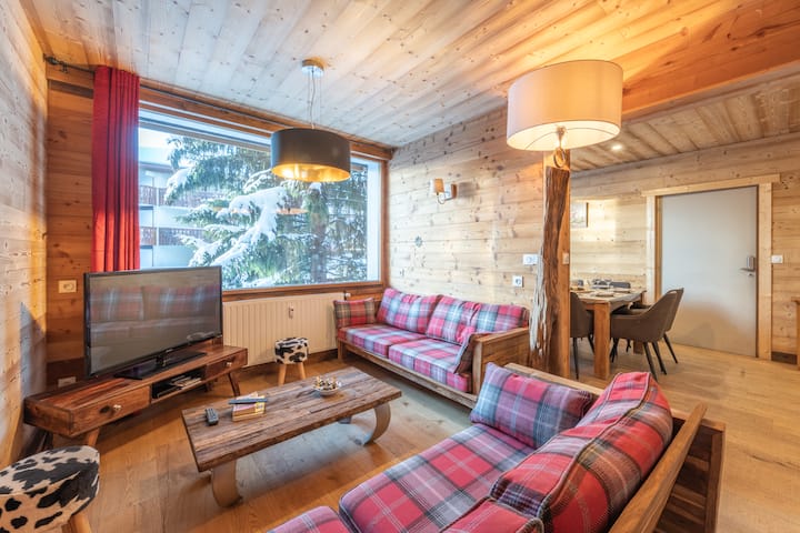 Chalet Alpe - Pieds Des Pistes Et Centre- 8p - Vaujany