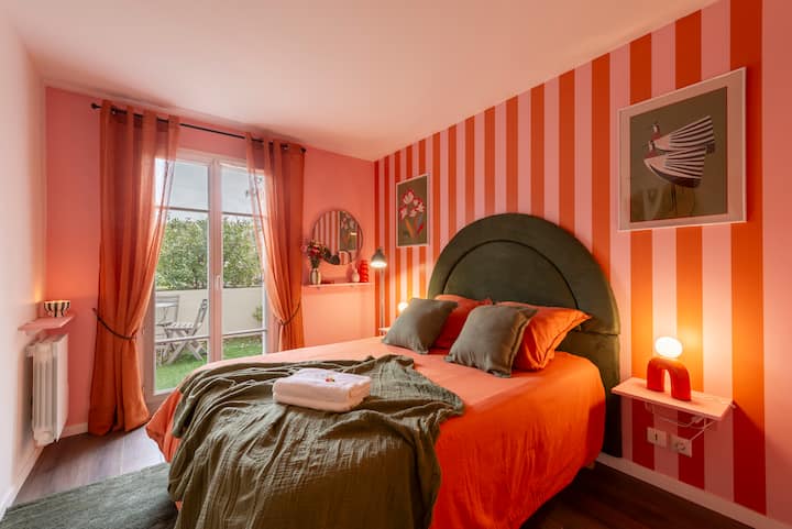 Spacieux T2, Disney 10min, Pkg Gratuit Et Terrasse - Magny-le-Hongre