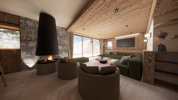 Sleeps 19 - Catered Chalet Chardonnet - Spa Area - Tignes